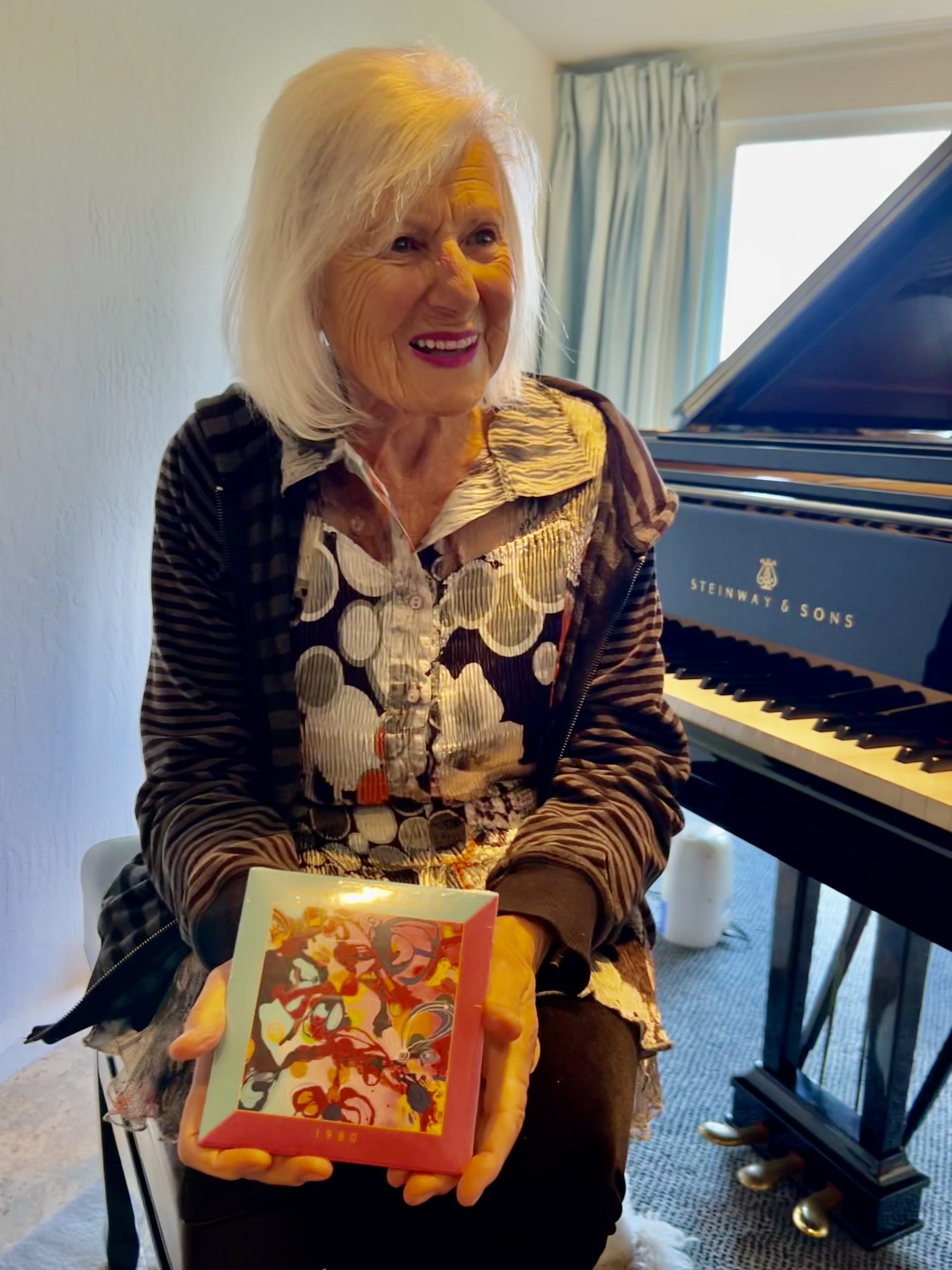 Concert pianist gets a surprise from the past: One of her own ...