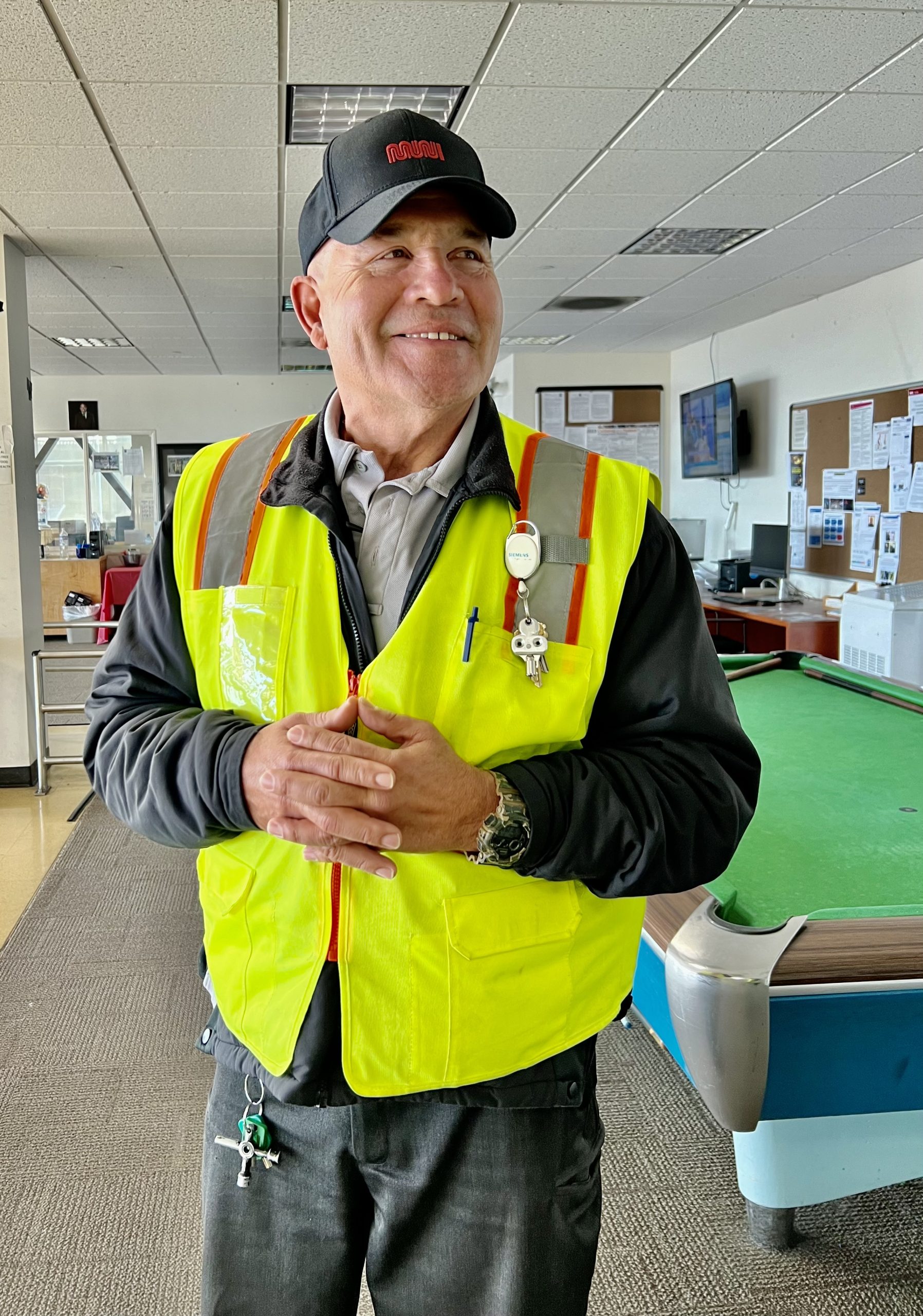 Military background and delight in the job help ‘star’ Muni driver keep ...