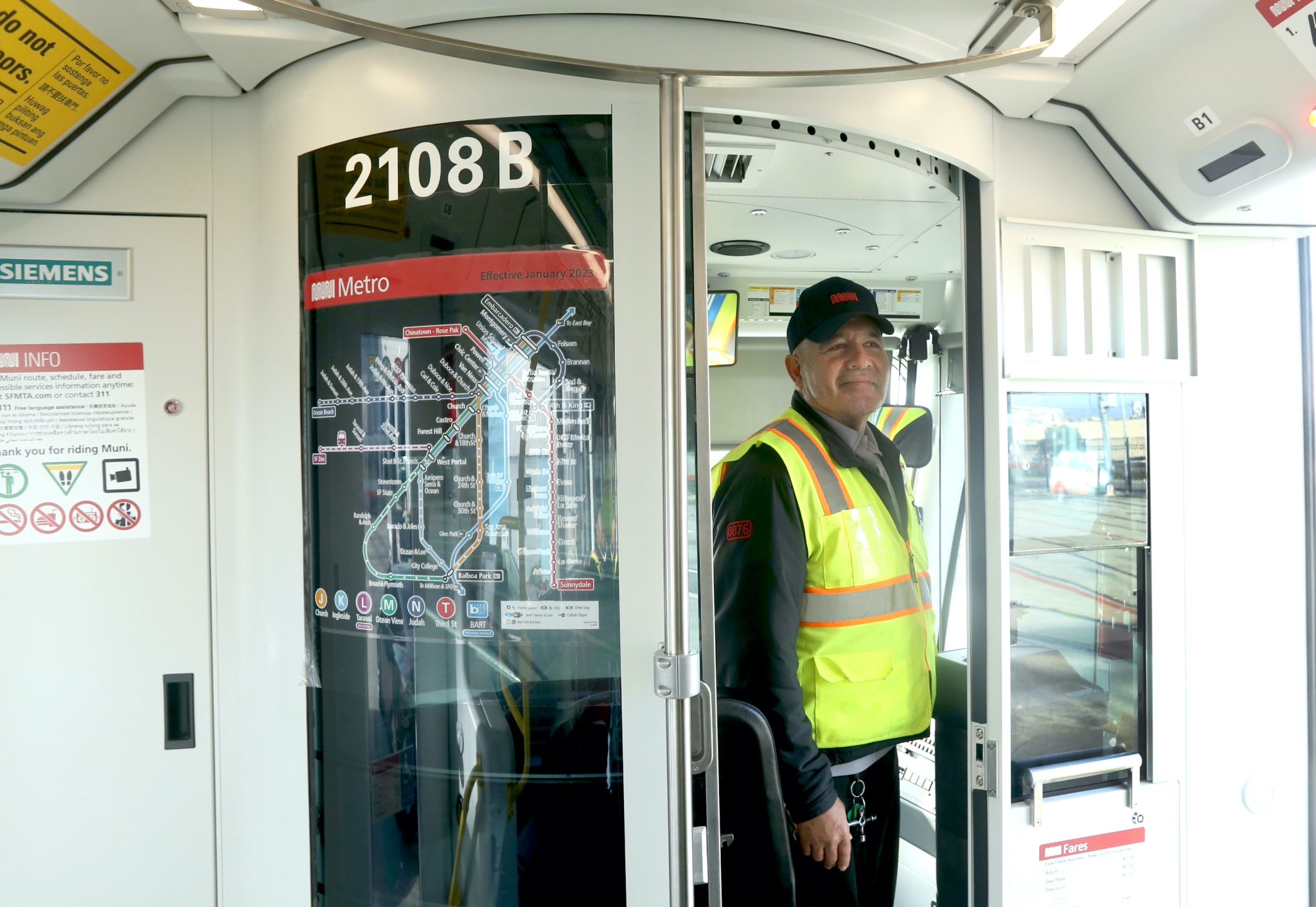 Military background and delight in the job help ‘star’ Muni driver keep ...