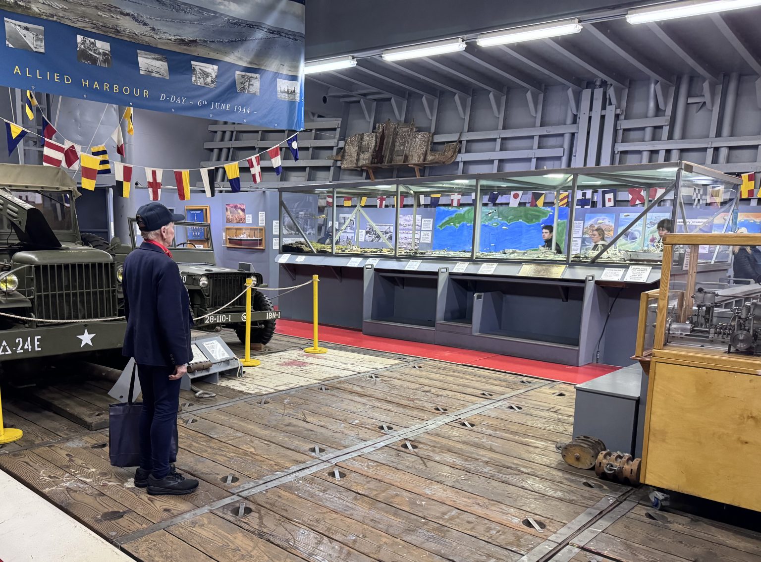 She relives history as a guide on the SS Jeremiah O’Brien, one of the ...