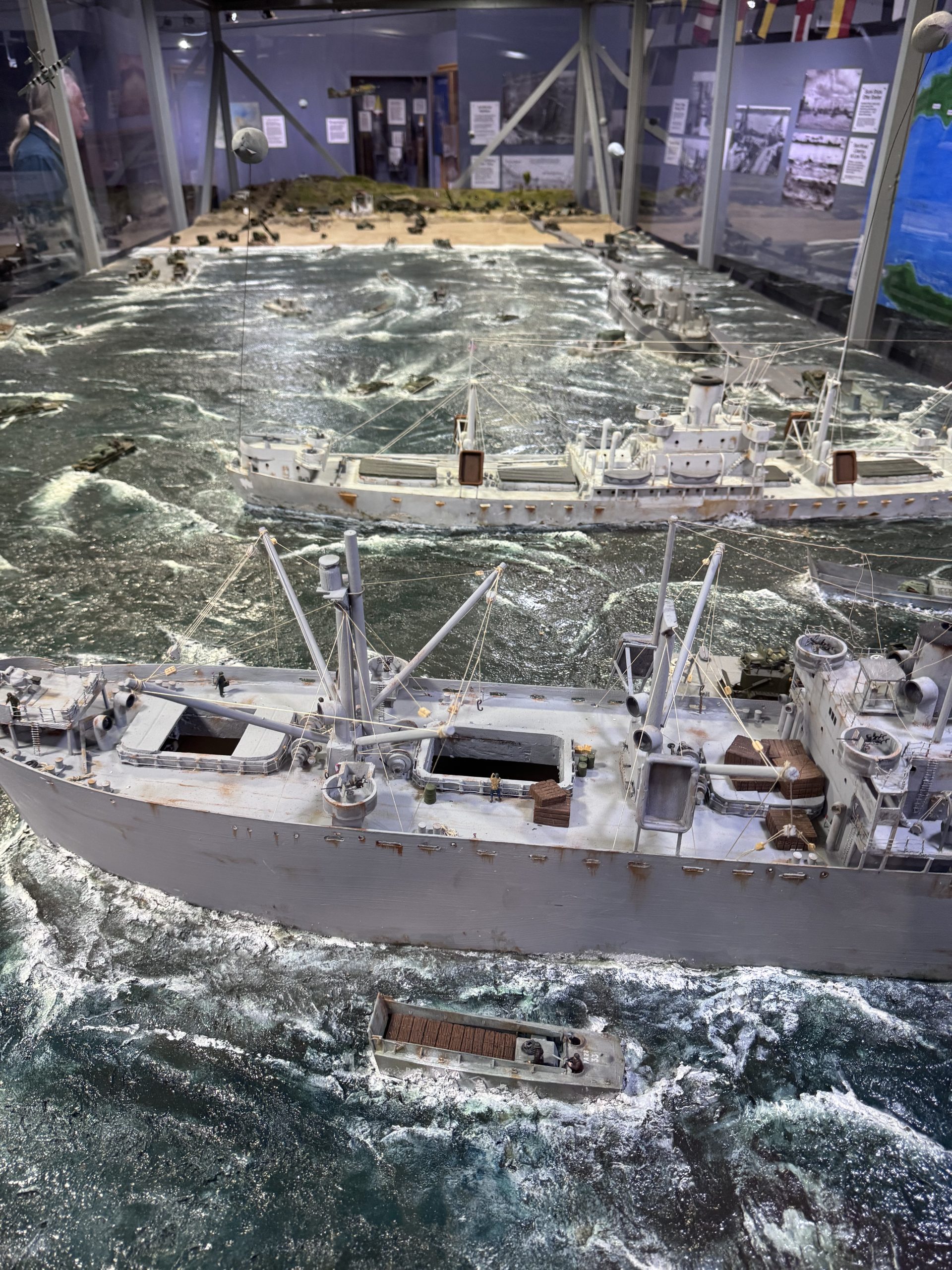 She relives history as a guide on the SS Jeremiah O’Brien, one of the ...