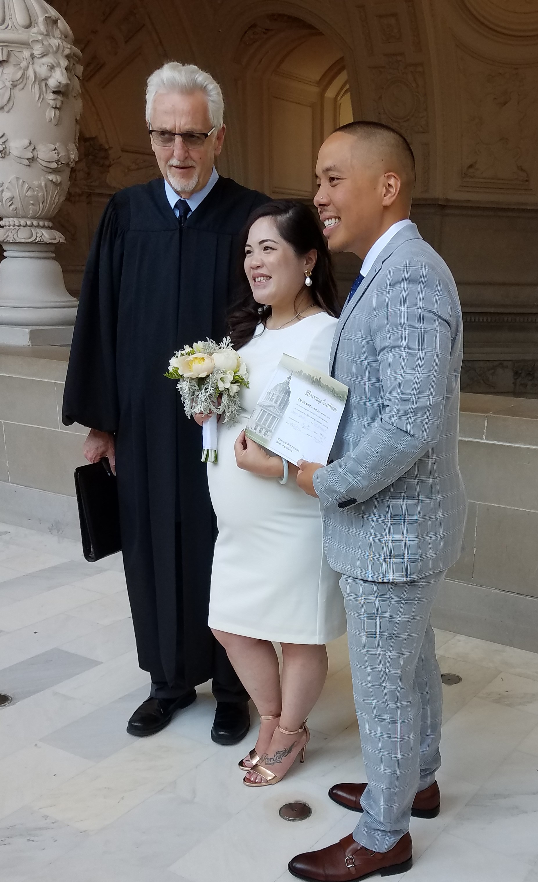 S.F. Deputy marriage commissioner: a busy job basking in the happiness ...